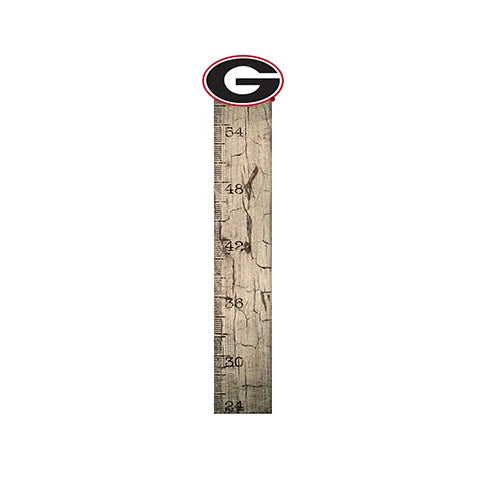 University of Georgia Bulldogs Growth Chart Sign 6x36 - Comfort 4U